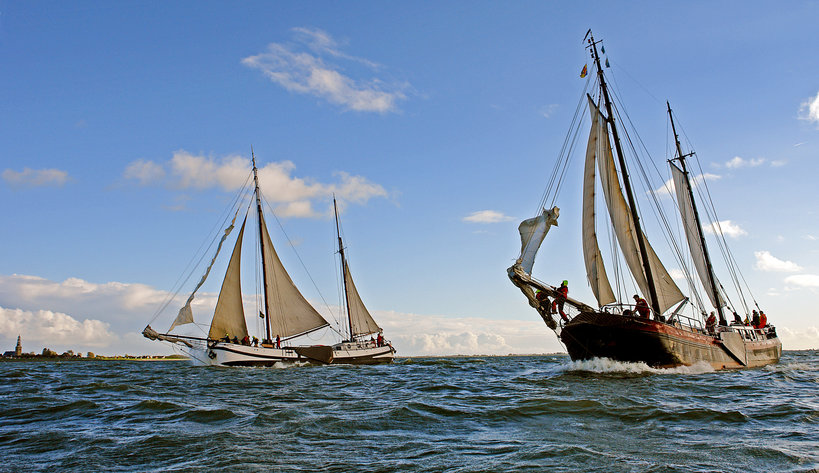 Segelregatta: Race auf dem Wasser | Holland Sail